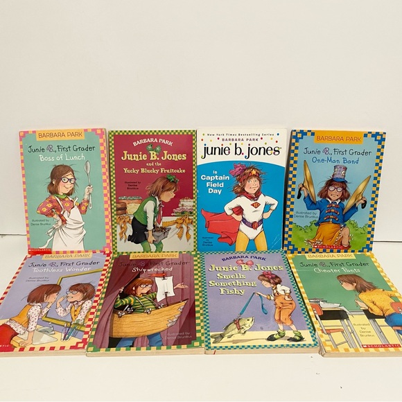 Scholastic | Other | 8 Junie B Jones Books Early Reader Chapter Books ...